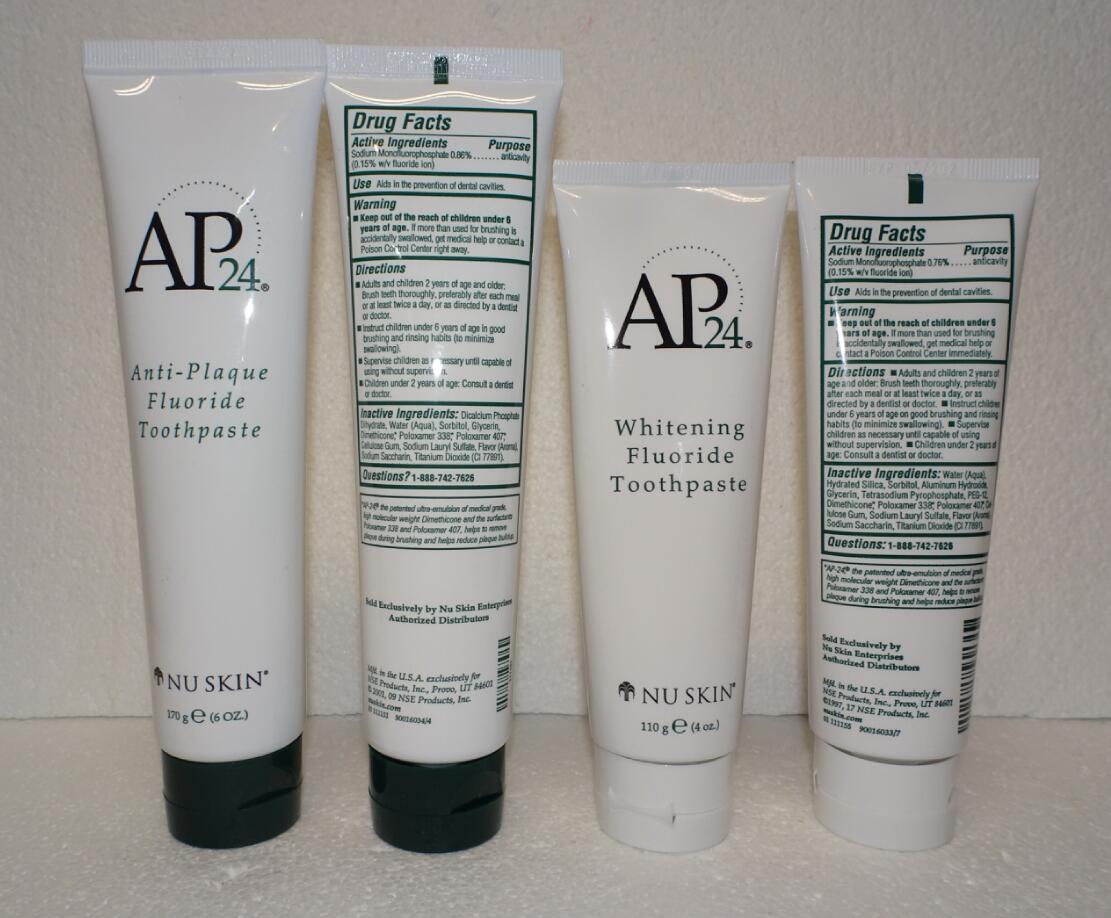 Nu Skin Nuskin AP 24 Whitening Fluoride & Anti-Plaque Fluoride ...