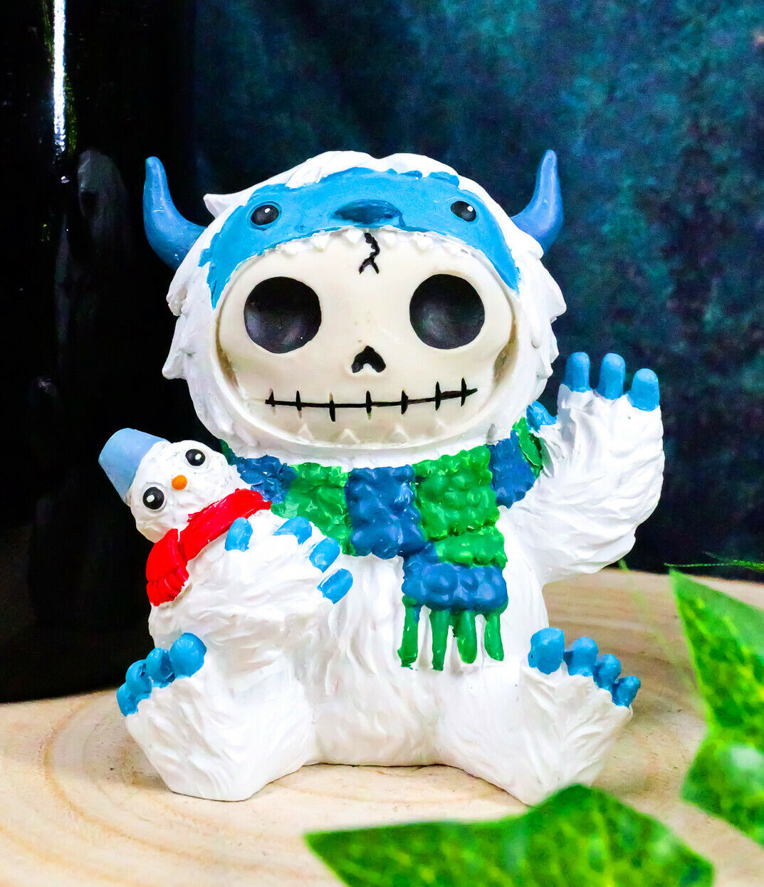 Larger Furry Bones Himalayan Ape Man Yeti Skeleton Collectible Figurine ...