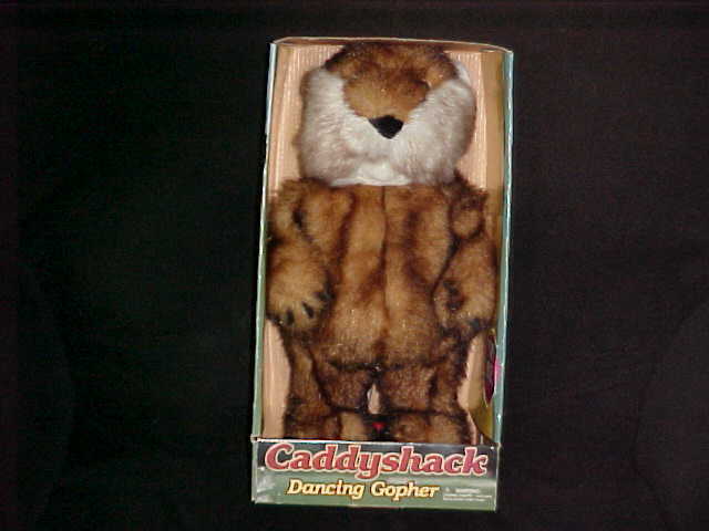 14" Caddyshack Dancing Singing Gopher Plush Toy With Box 1999 Gemmy ...