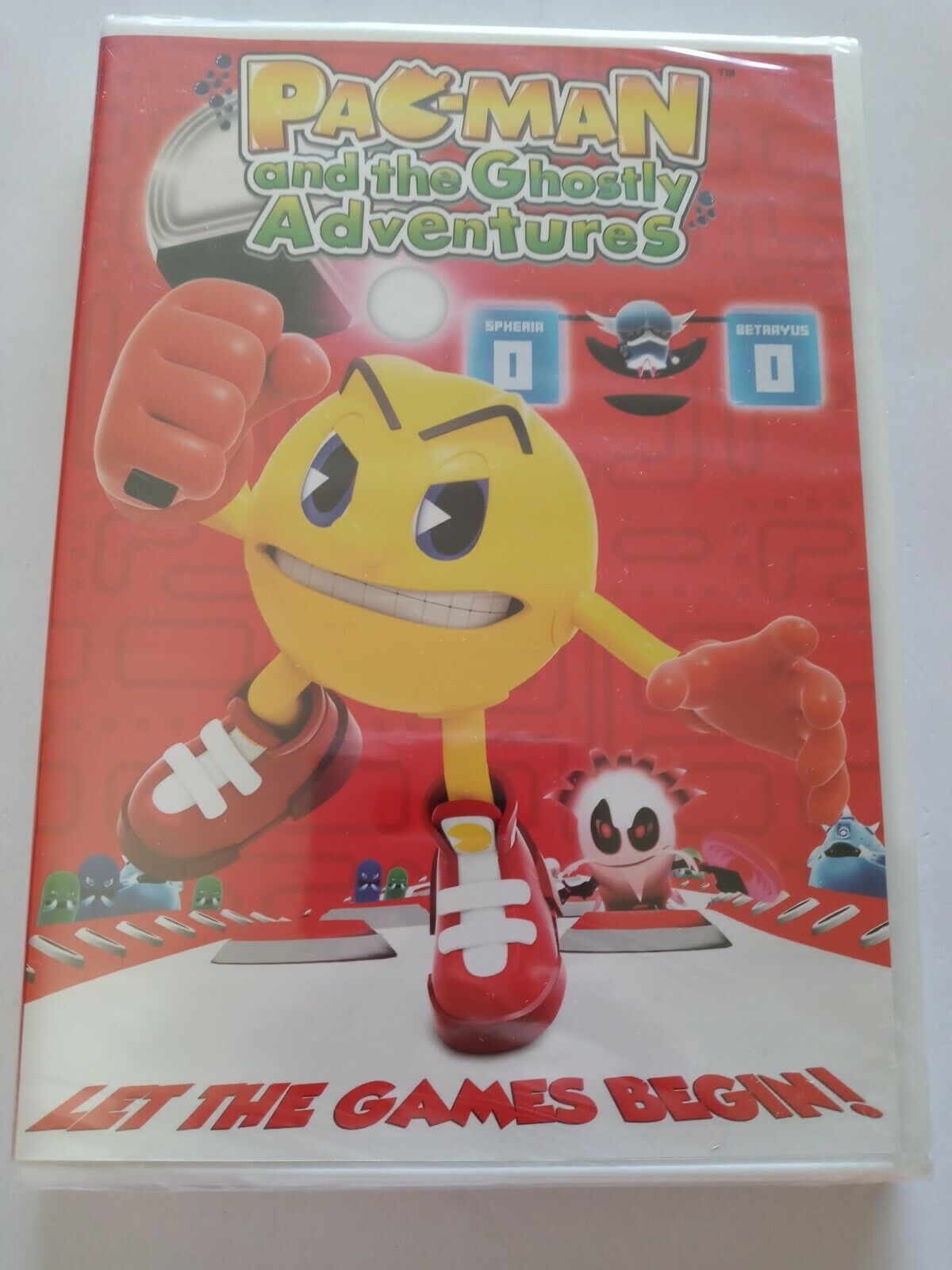 PAC-MAN AND THE GHOSTLY ADVENTURES LET THE GAMES BEGIN Animated DVD ...