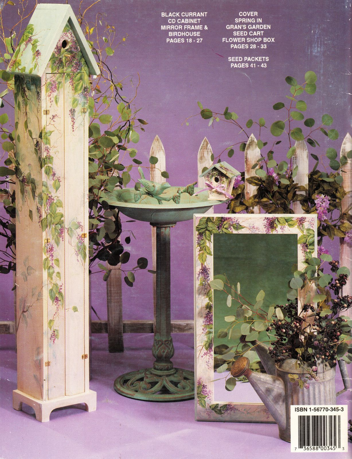 Tole Decorative Painting Gran's Garden Party Ros Stallcup Floral Book ...