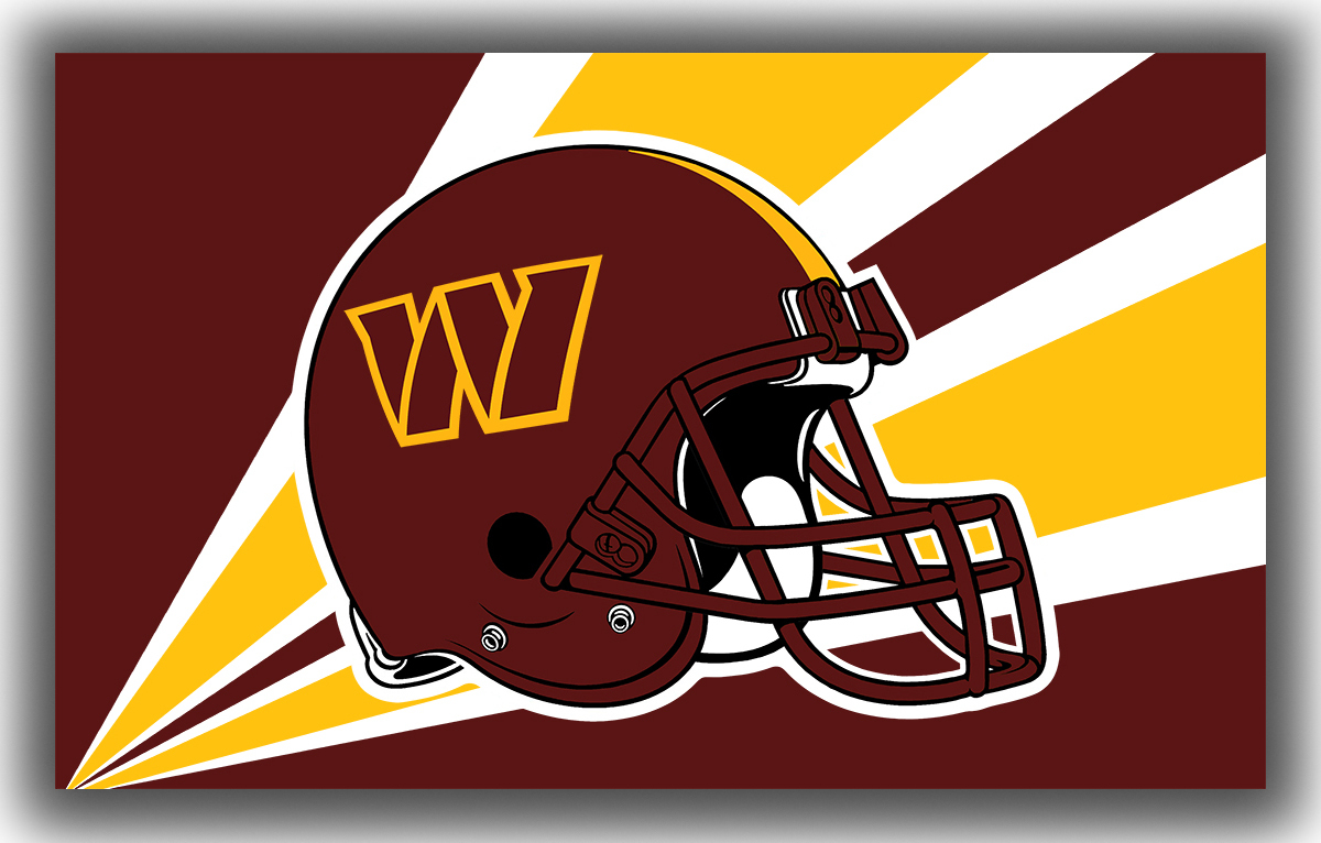 Washington Commanders Football Team Fan Memorable Flag 90x150cm3x5ft ...