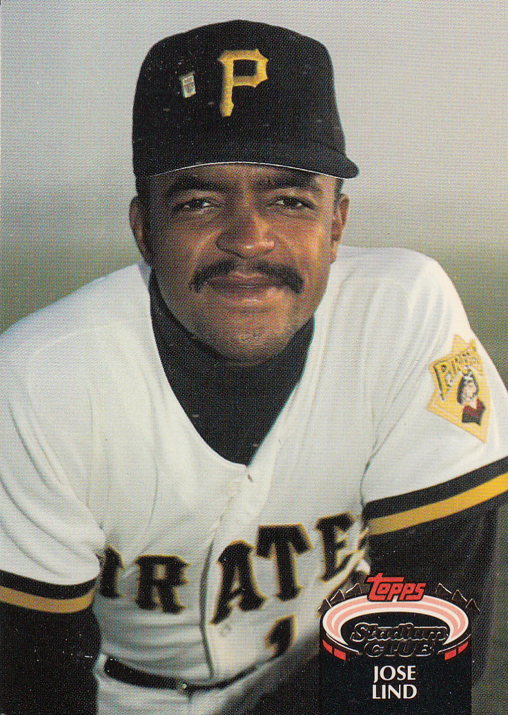 Jose Lind 1992 Topps Stadium Club Card #859 - Baseball Cards