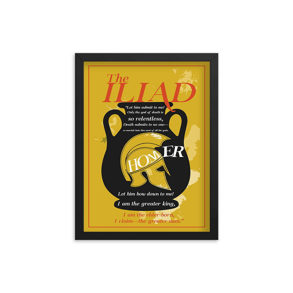 The Iliad by Homer Book Poster - Art Posters
