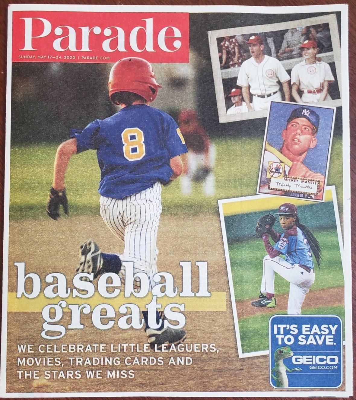 Baseball Greats Phil Rizzuto Babe Ruth @ PARADE Las Vegas Magazine MAY ...