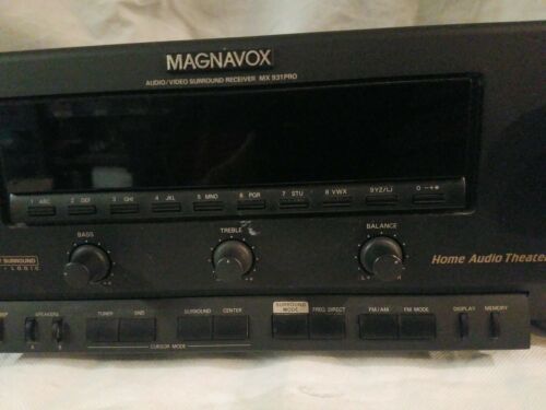 Used Magnavox MX931 Pro Surround sound receivers for Sale | HifiShark.com