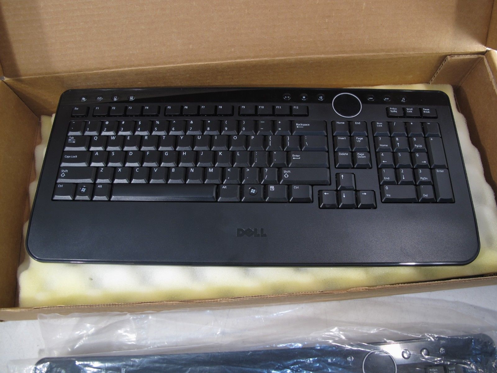 Dell Slim Wireless Multimedia Keyboard Black Y-RBP-DEL4 M756C ...