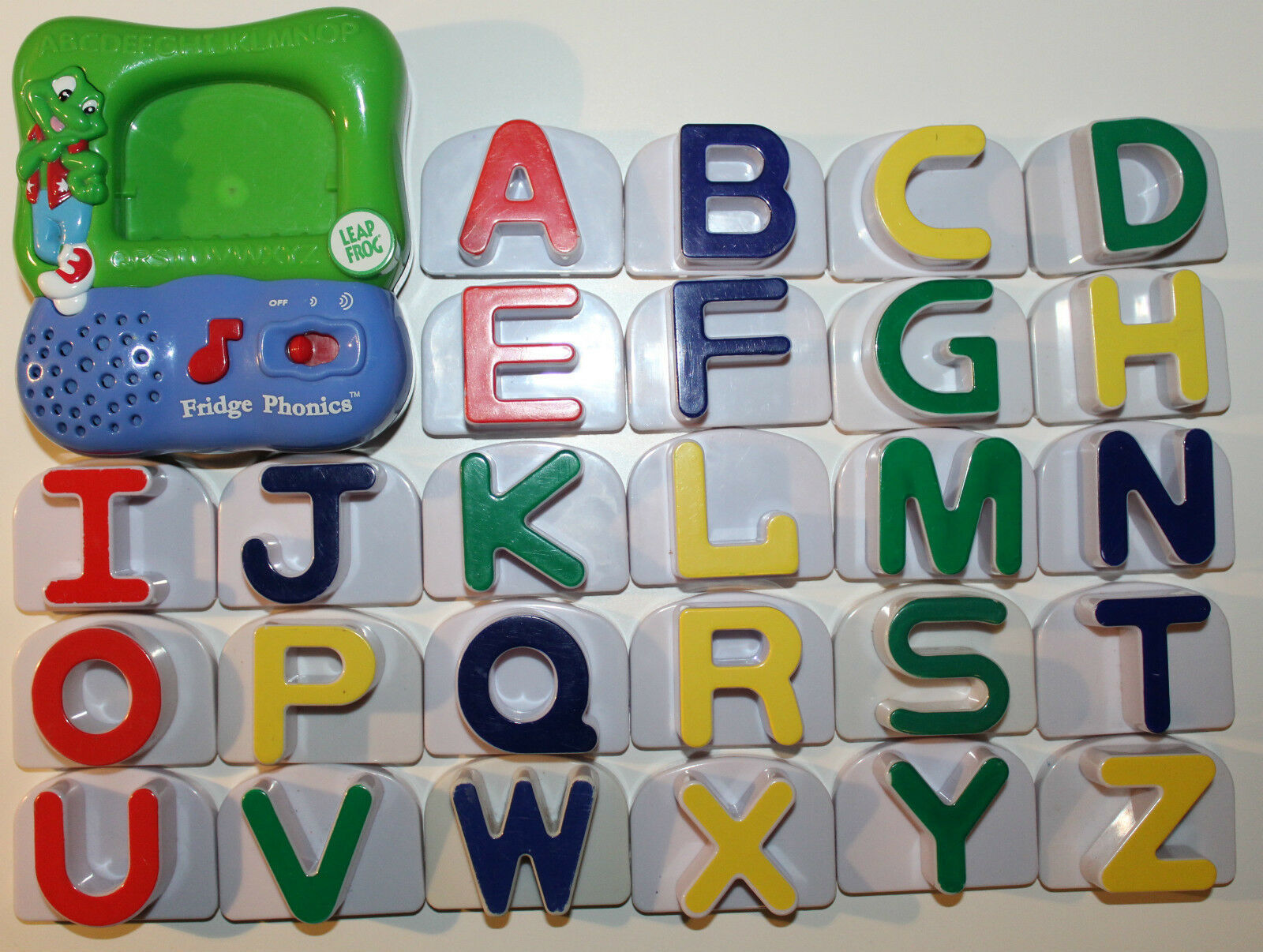 LeapFrog Fridge Phonics Magnetic Large Alphabet Full Complete Leap Frog ...