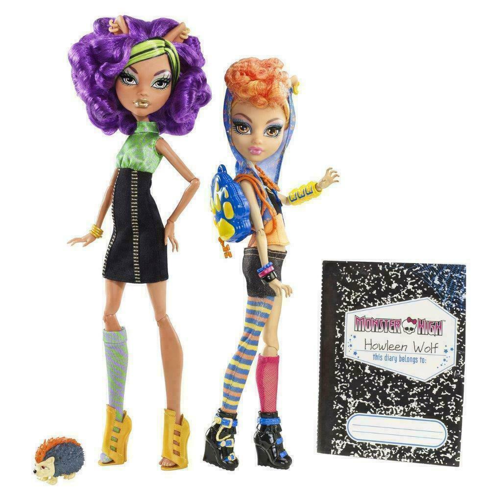 Monster High Clawdeen & Howleen Wolf Exclusive 10.5 Monster High Clawdeen & Howleen Wolf Exclusive 10.5