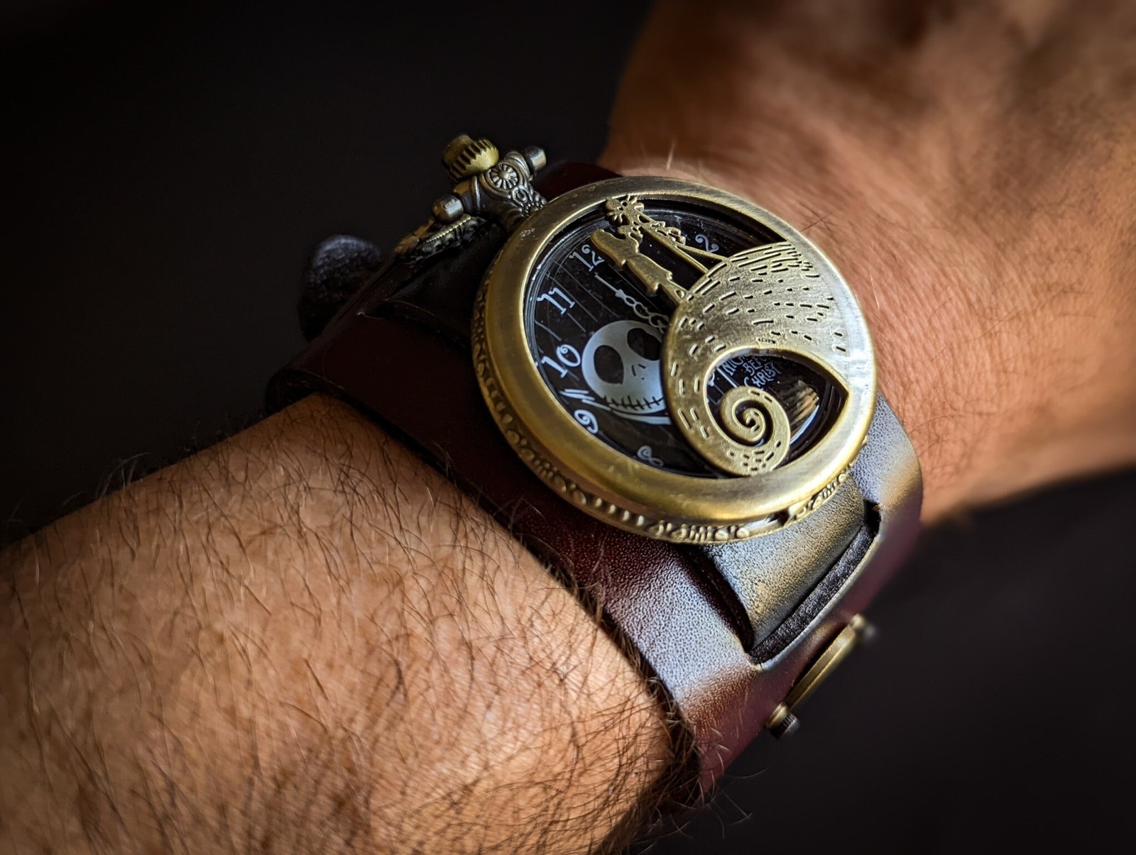 Nightmare Before Christamas Unique Genuine Leather, 1951 Vintage Dog ...