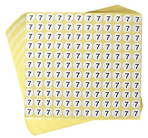 Number Stickers 1-500 DealzEpic - Lock Unlock Direction Indicating ...