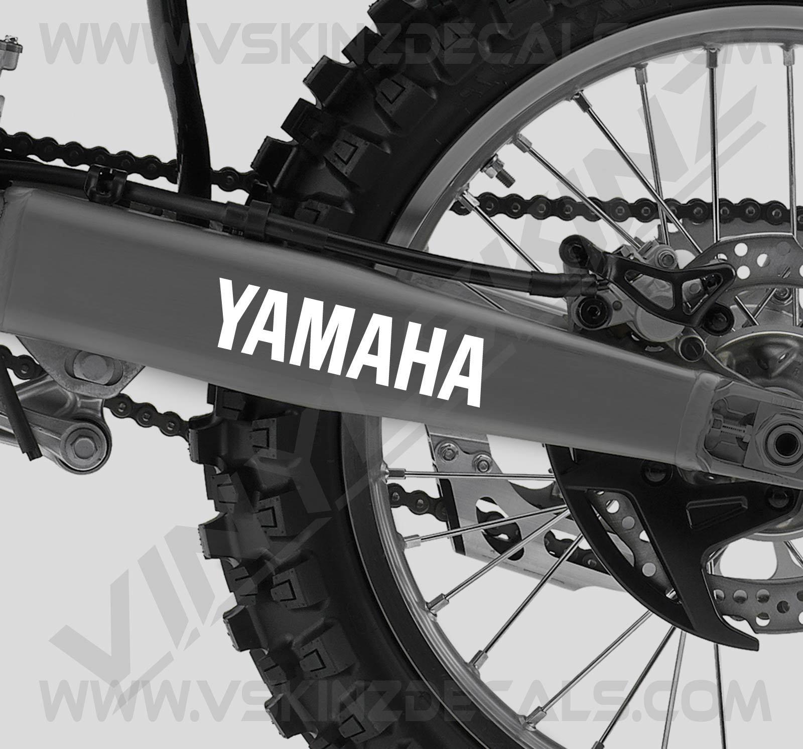 Yamaha Logo Swingarm Decals Kit Stickers Premium Quality 5 Colors YZ250 ...