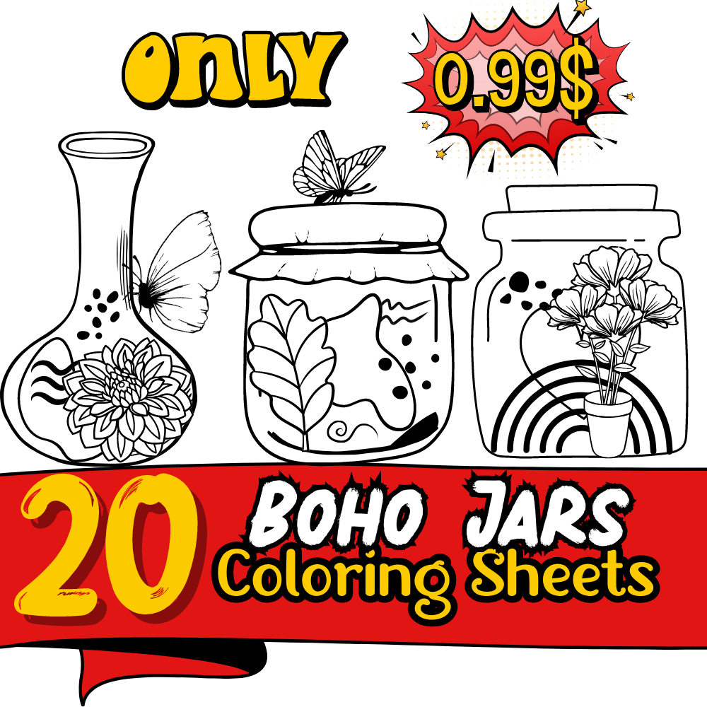 Coloring pages at Bonanza - Digital Art, Digital Goods