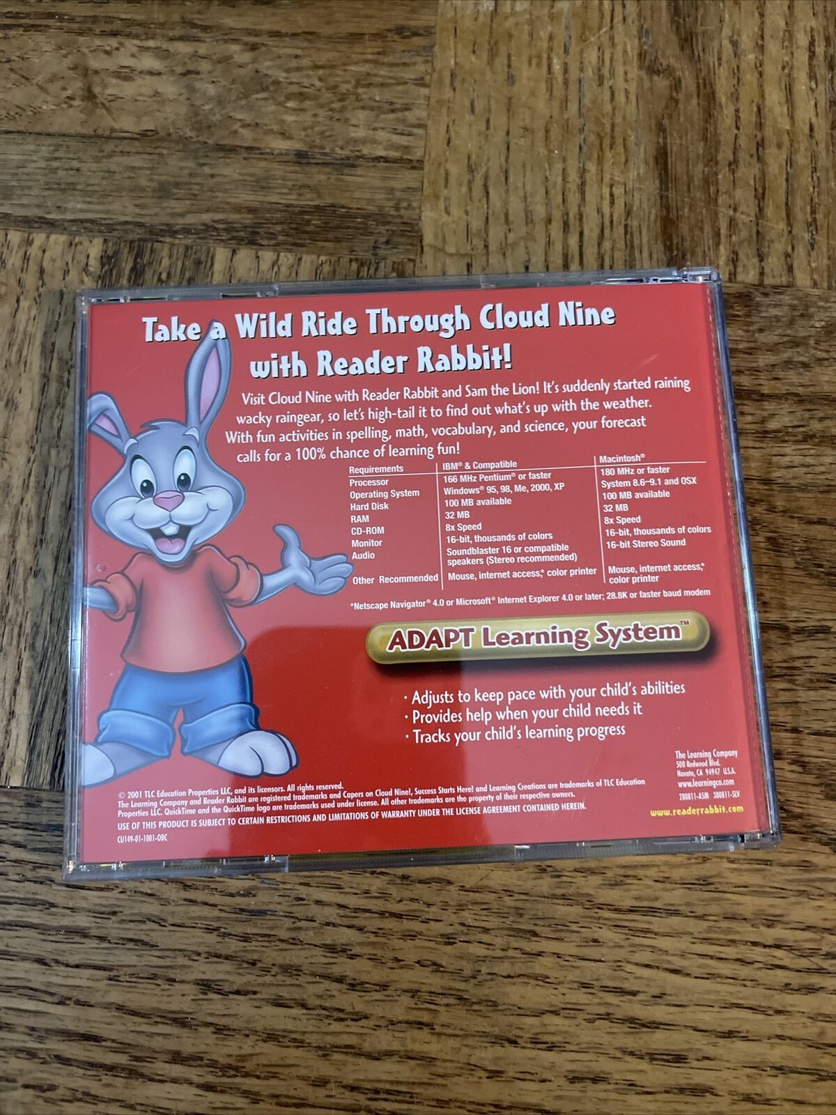 Reader Rabbit 1st Grade Capers On Cloud Nine PC Game - Video Games