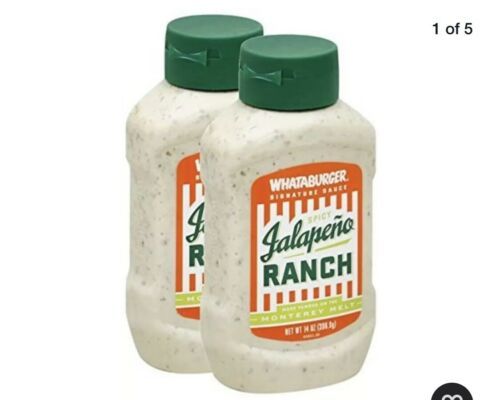 Two X2 Whataburger JALAPEÑO RANCH H-E-B Stores Texas - Monterey Melt ...