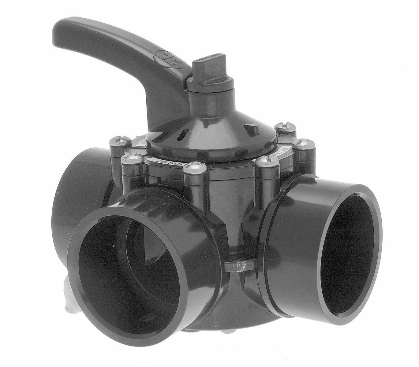 Hayward PSV3S2 2 to 2.5" 3-Way Diverter Valve - Pool Equipment Parts & Accs