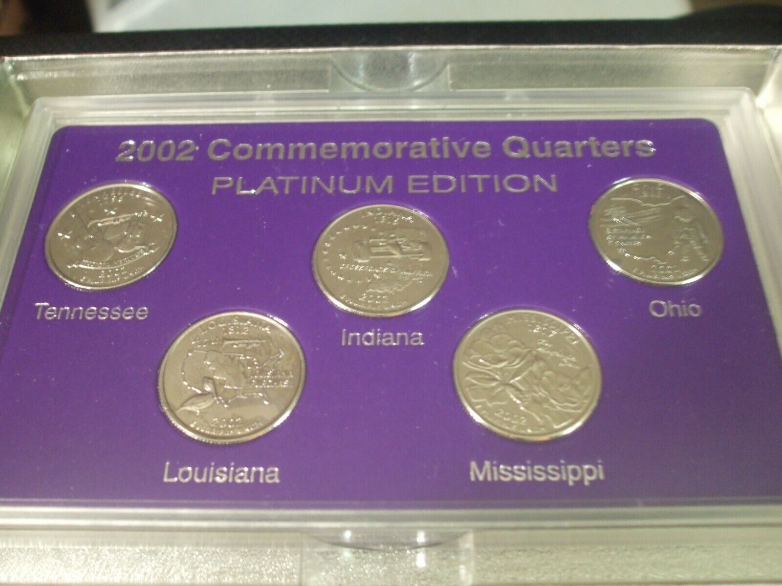 50 States Commemorative Quarters - Platinum Edition - 2002 - State ...