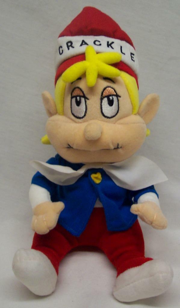 Kellogg's Rice Krispies CRACKLE MASCOT CHARACTER 10" Plush STUFFED ...