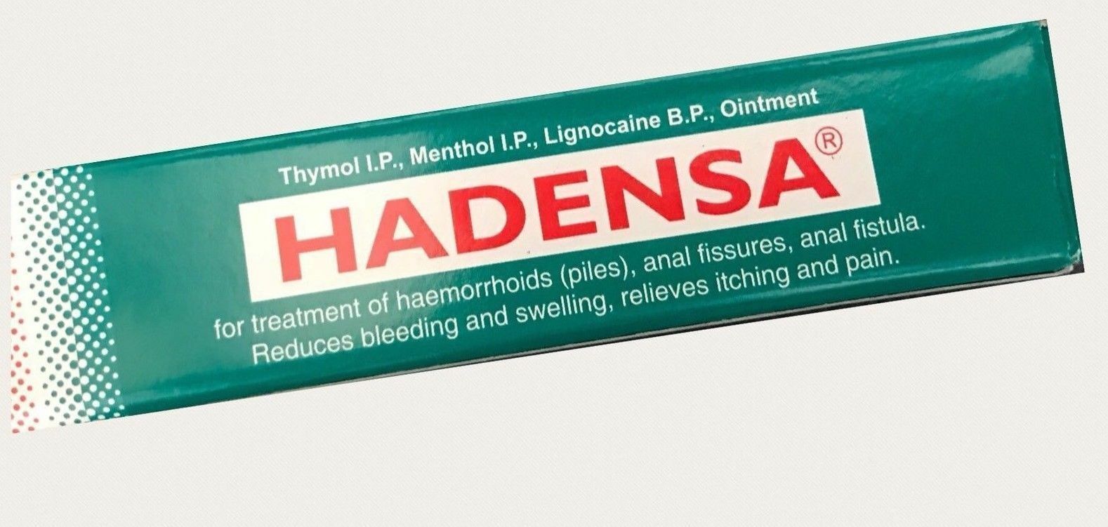 Hadensa ointment Constipation Bleeding Piles Haemorrhoids 20g - Other ...