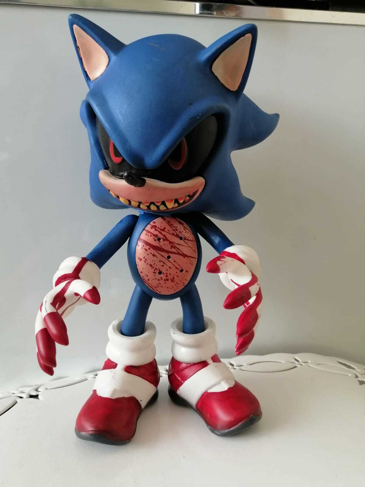 Sonic The Hedgehog 11. 5" Figure Creepypasta Sonic.Exe Mexican bootleg ...