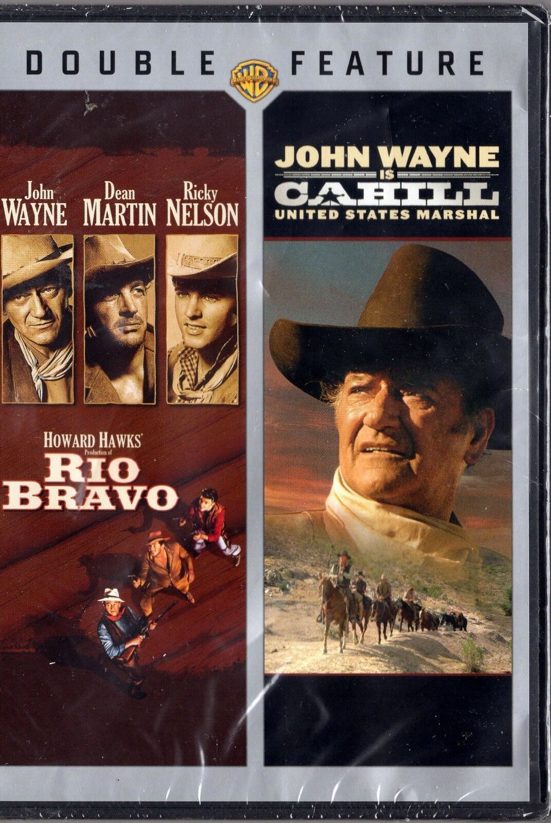 Rio Bravo / Cahill: United States Marshal Double Feature (DVD) John ...