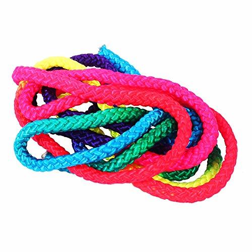 Gymnast Rope, Rythmic Rainbow Gymnastics Rope Solid Competition Arts ...