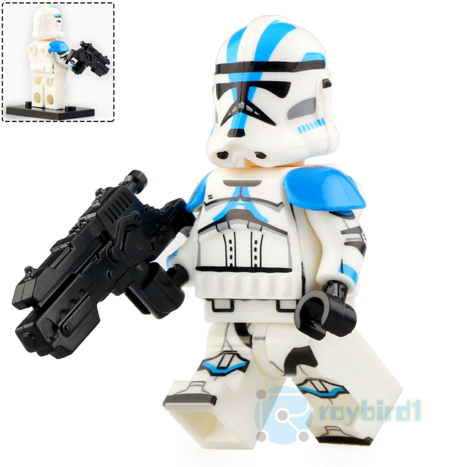 21Pcs/set Heavy Armor 501st Legion Clone Trooper Star Wars Minifigures ...
