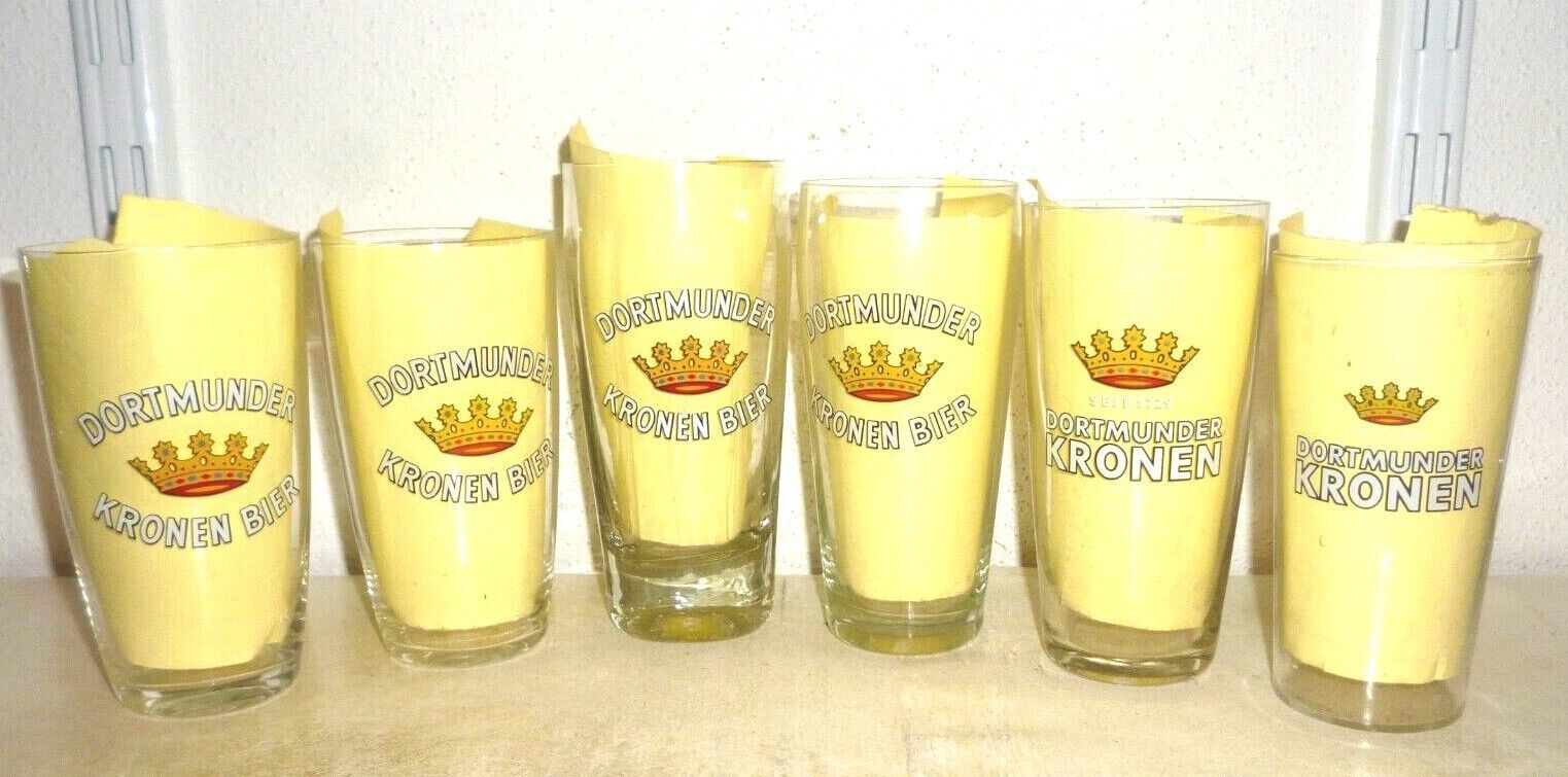 6 Dortmunder Kronen Bier +1996 Dortmund and similar items