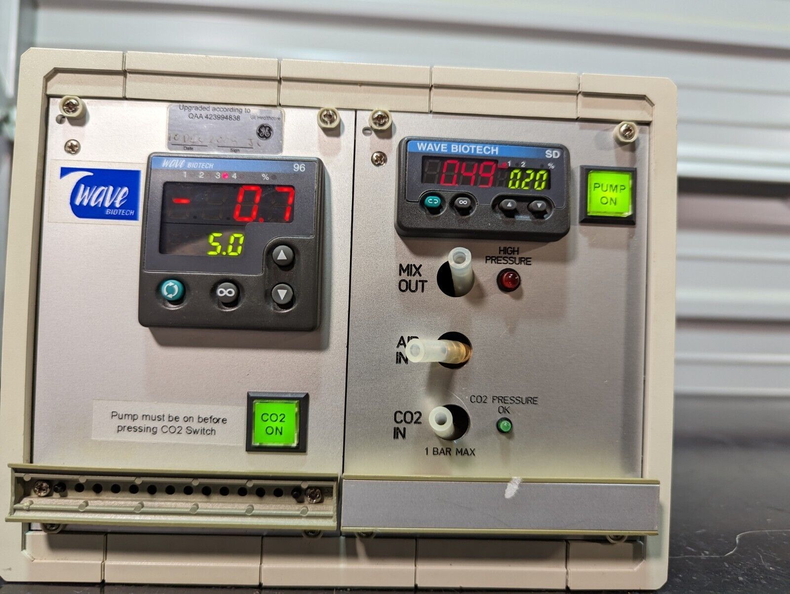 Wave Biotech CO2MIX20 Digital CO2 Controller with Upgrade for Cellbag ...