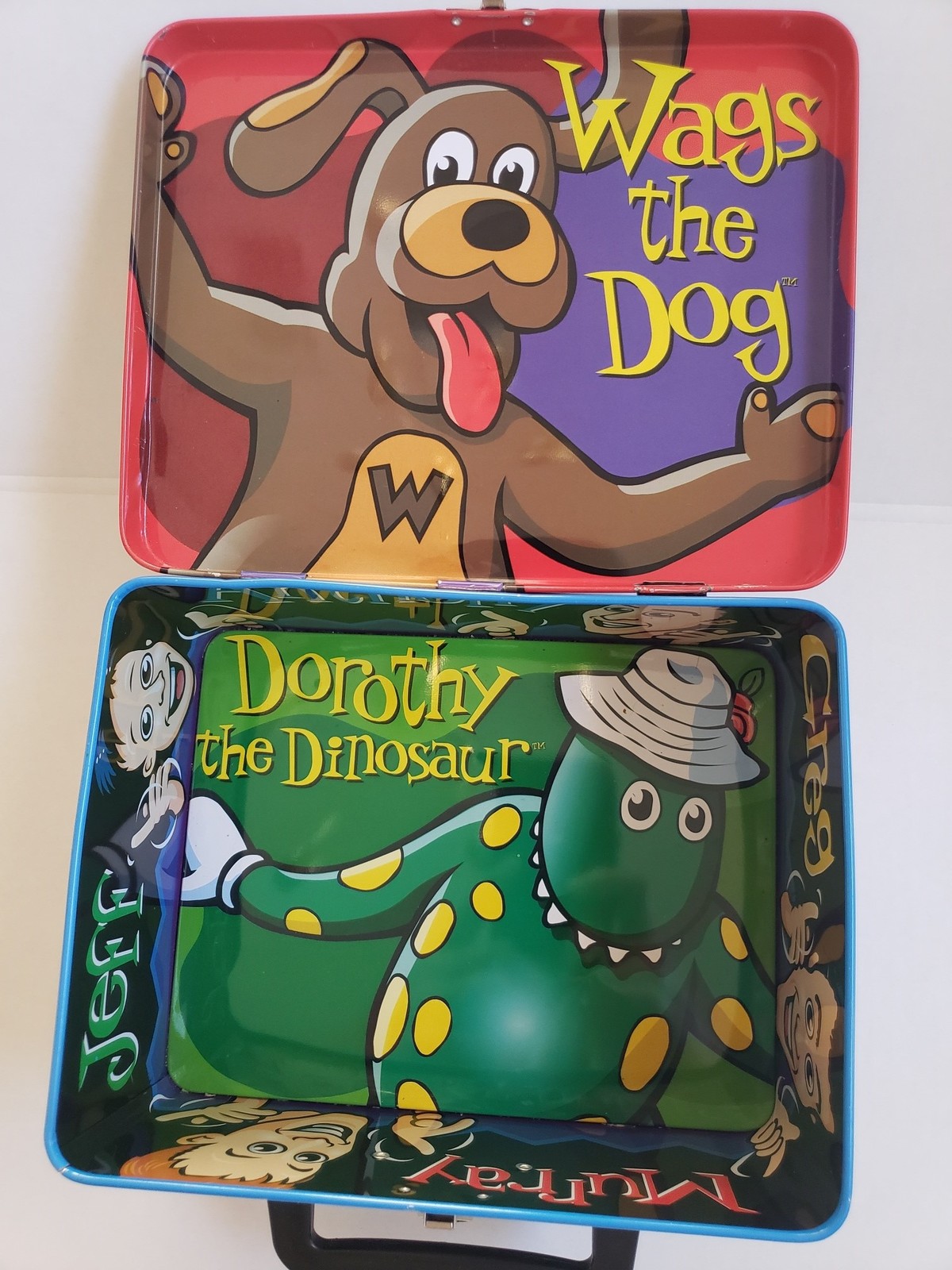 The Wiggles Touring 2000 PTY Limited Tin Lunch Box, vintage - DVDs ...