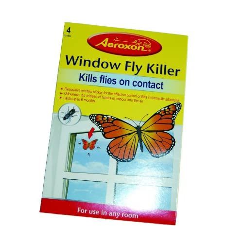 Agralan Aeroxon MX171 Butterfly Design Window Fly Killer (Pack of 4 ...