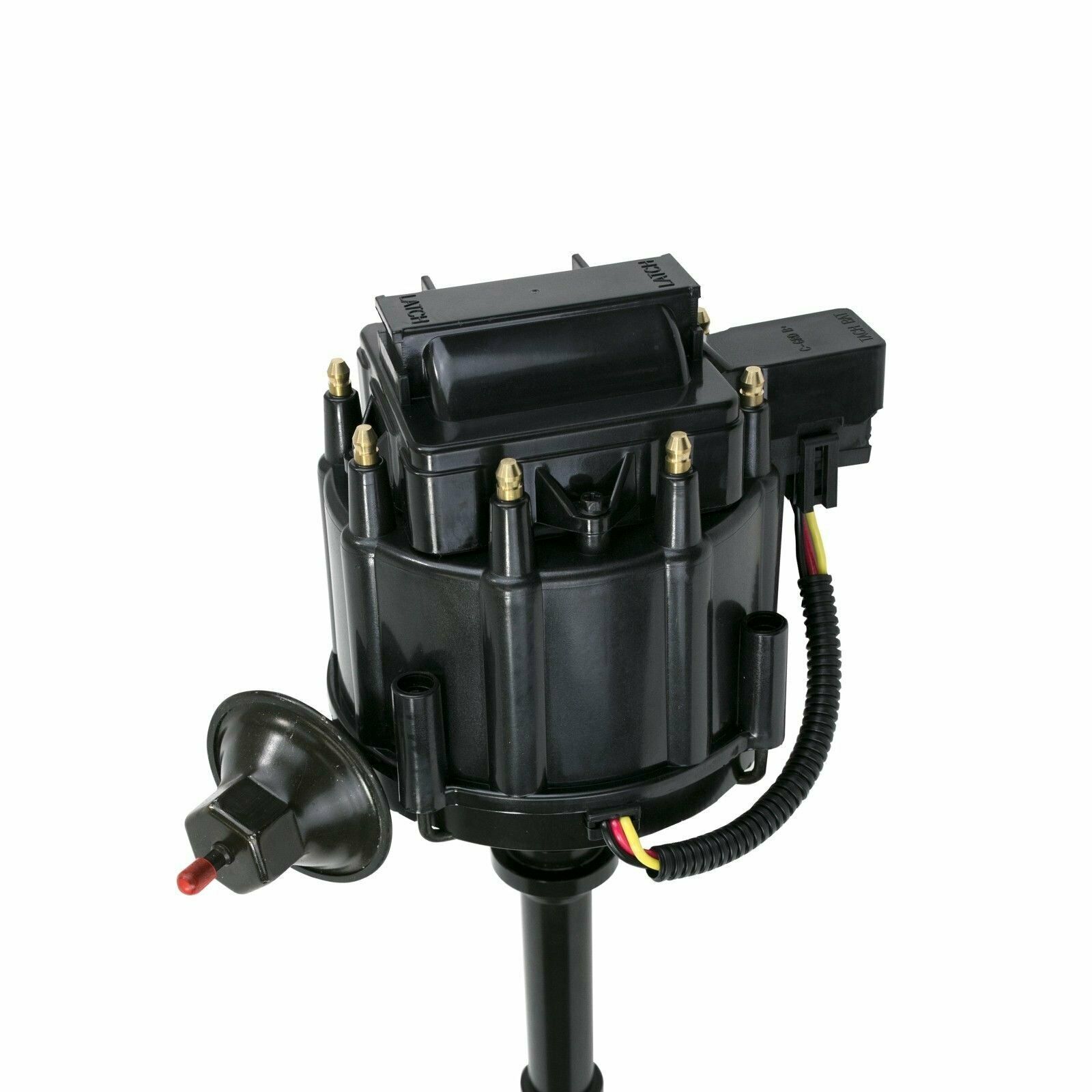 SBC BBC CHEVY GMC V8 HEI DISTRIBUTOR 65K VOLT OEM ALL BLACK 327 350 396 ...