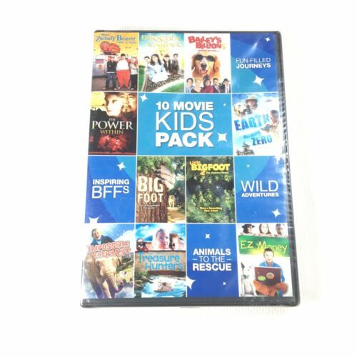 10 MOVIE KIDS PACK ~ 14 hours ~ Children's Film Collection Big Foot ...