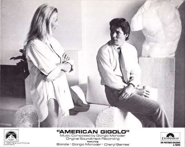 American Gigolo 1980 original 8x10 lobby card Richard Gere Nina van ...