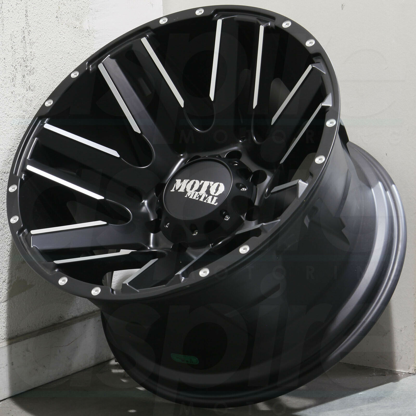 One 22x12 Moto Metal MO978 Razor 5x5/5x127 -44 Satin Black Machine ...