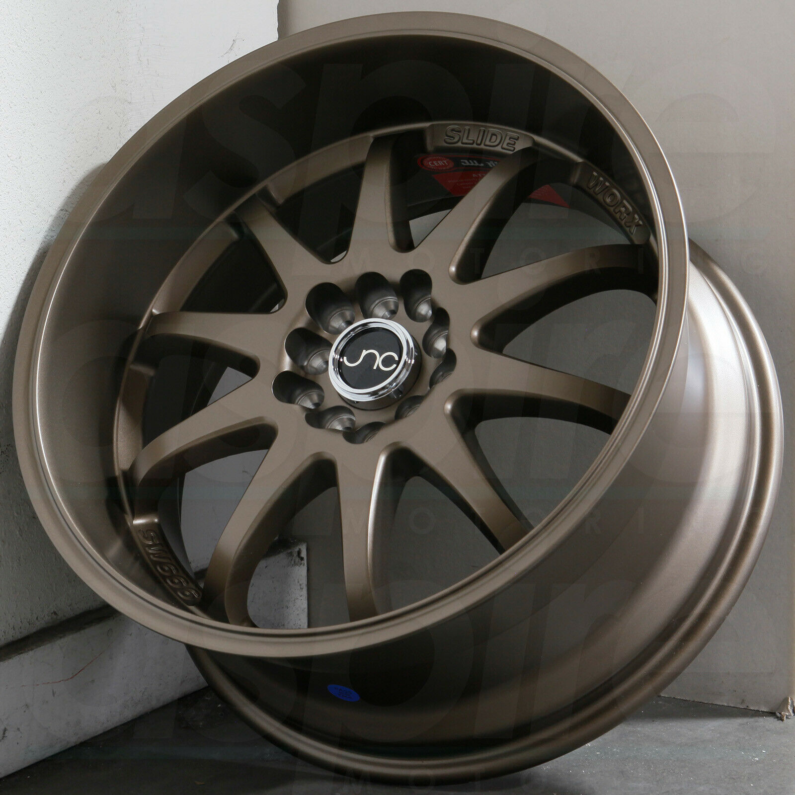 18x9 JNC 019 5x100/5x114.3 20 Matte Bronze Wheel Rims set(4) - Wheels