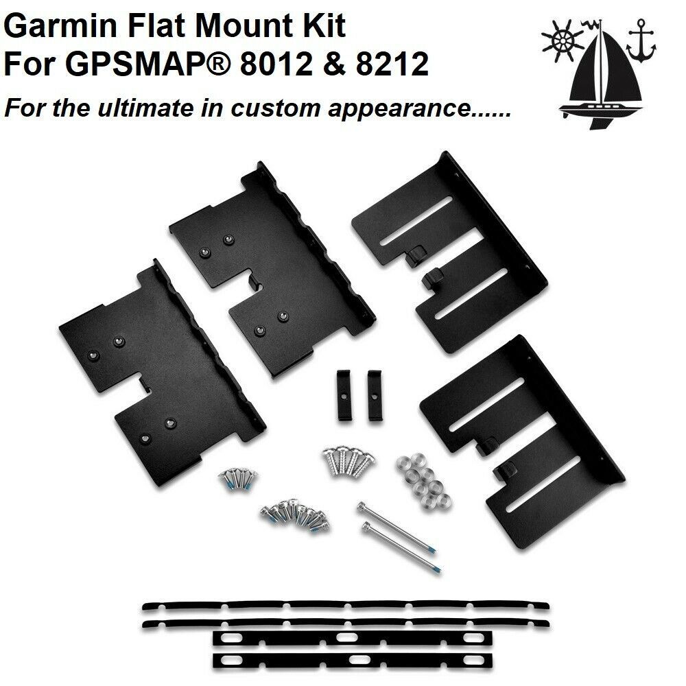 Garmin Flat Mount Kit For GPSMAP® 8012 & 8212 The Ultimate Custom ...