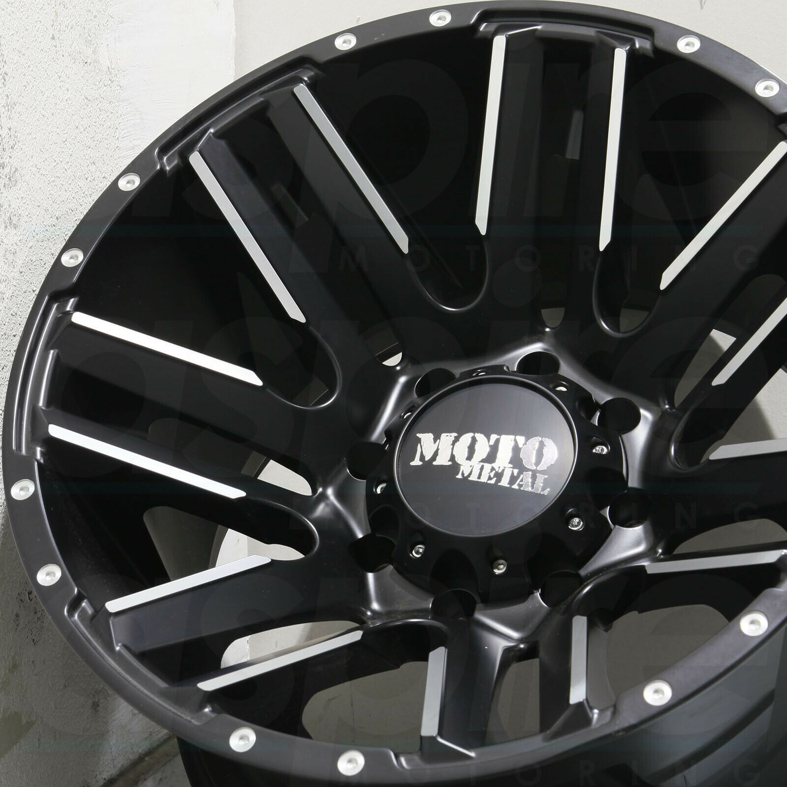 One 22x12 Moto Metal MO978 Razor 5x5/5x127 -44 Satin Black Machine ...