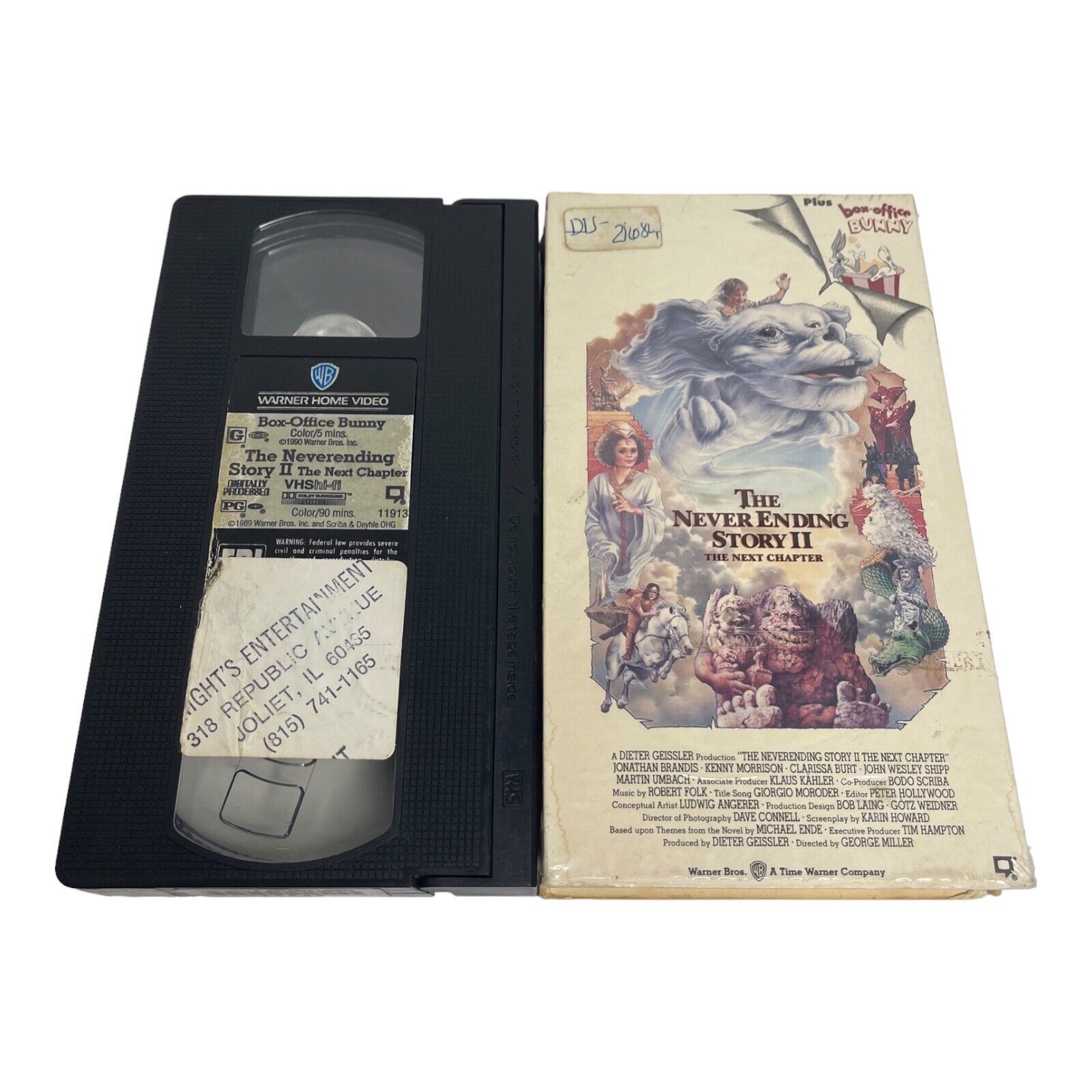 The Neverending Story 2: The Next Chapter VHS Video Tape Vintage - VHS ...
