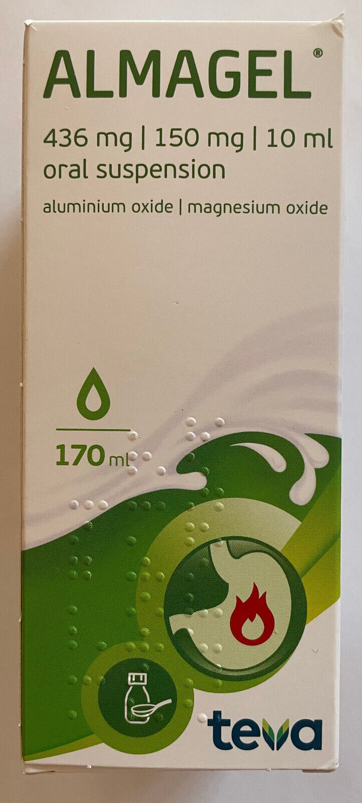 ALMAGEL 170ml Oral Suspension Stomach Aches & Ulcer Symptoms - Other ...