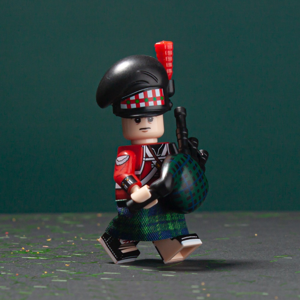 10pcs Napoleonic Wars British NCO Private Soldiers Fusilier Bagpiper ...
