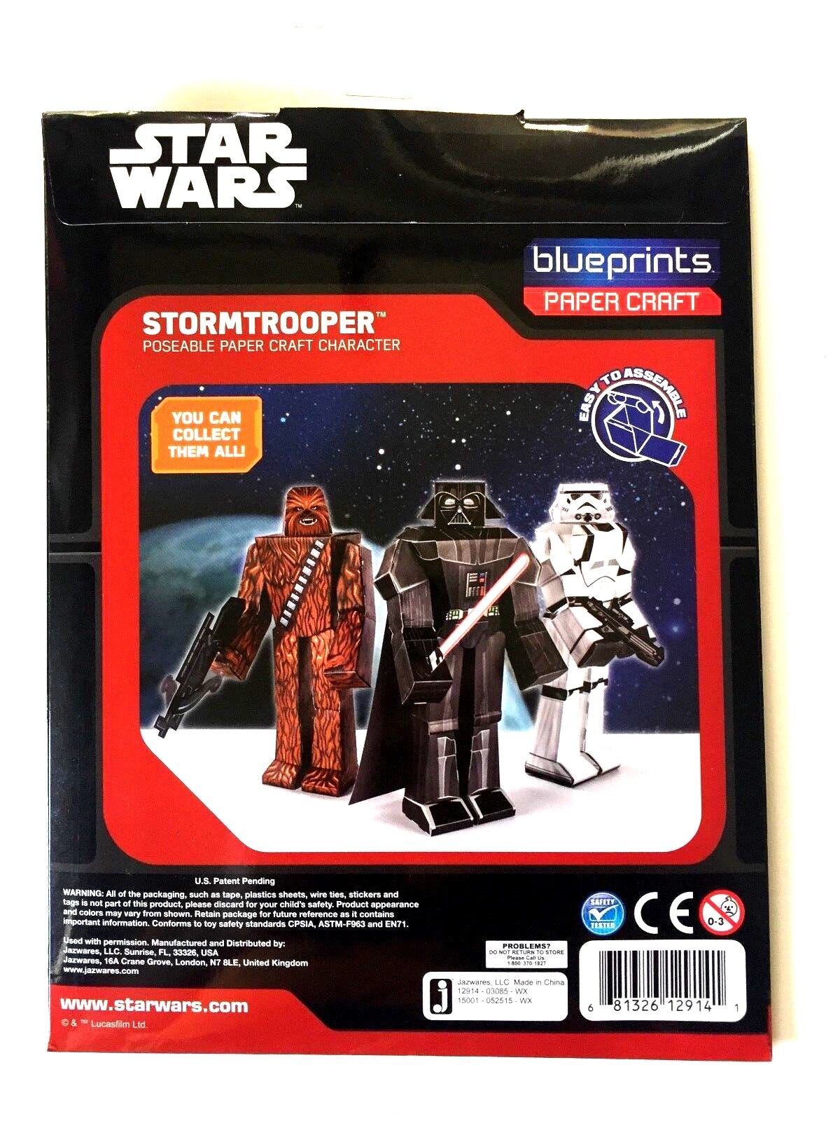 Star Wars Blueprints Papercraft Stormtrooper paper craft - Action Figures