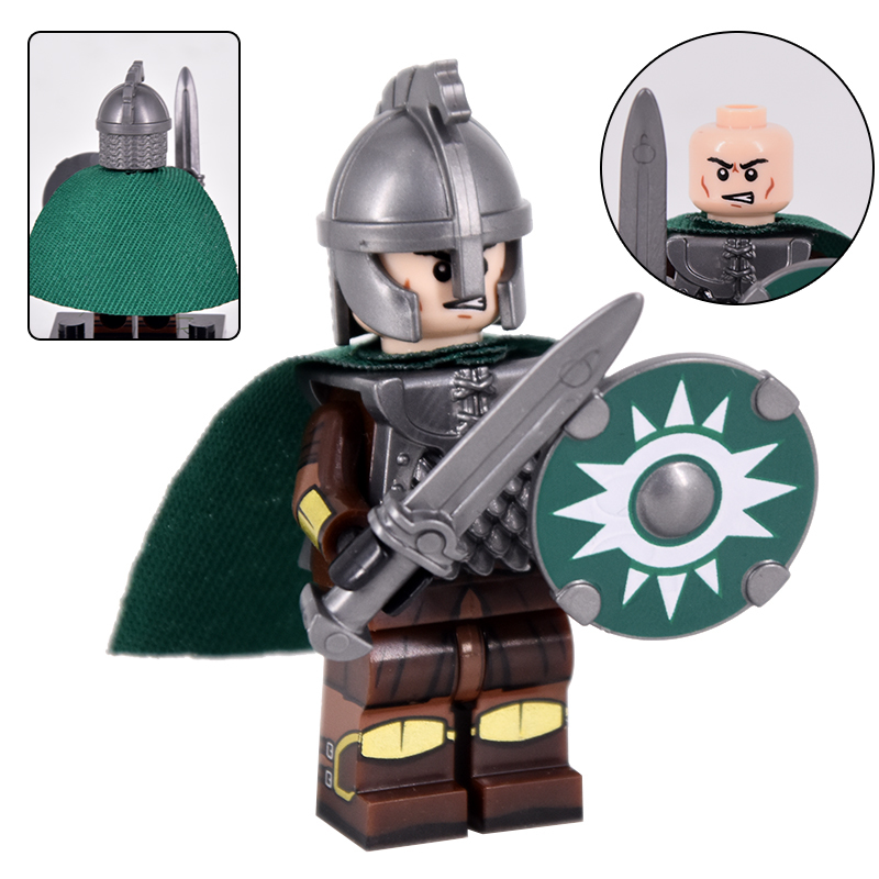 LOTR Rohan Royal Guards Heavy Short Swords Army 21 Minifigures Set ...