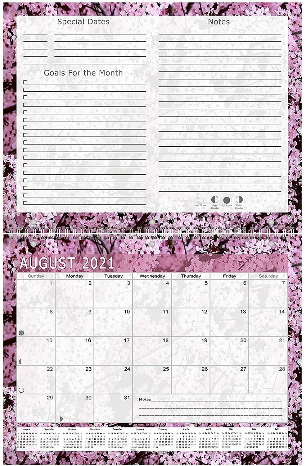 2021 - 2022 Academic Year 12 Months Student Calendar / Planner (Edition ...