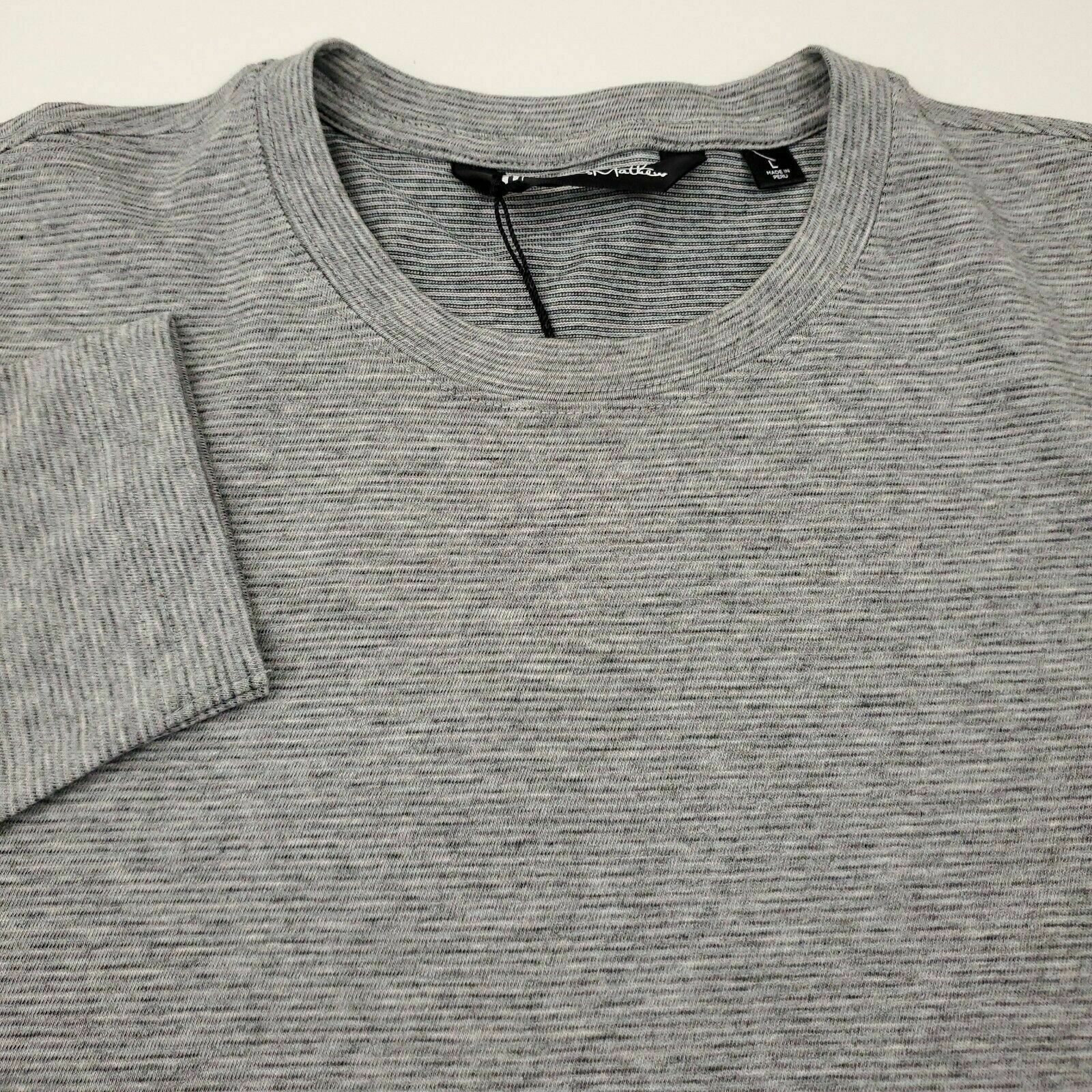 Travis Mathew Men's Eternal Champ Crew Neck Long Sleeve Pullover Gray ...