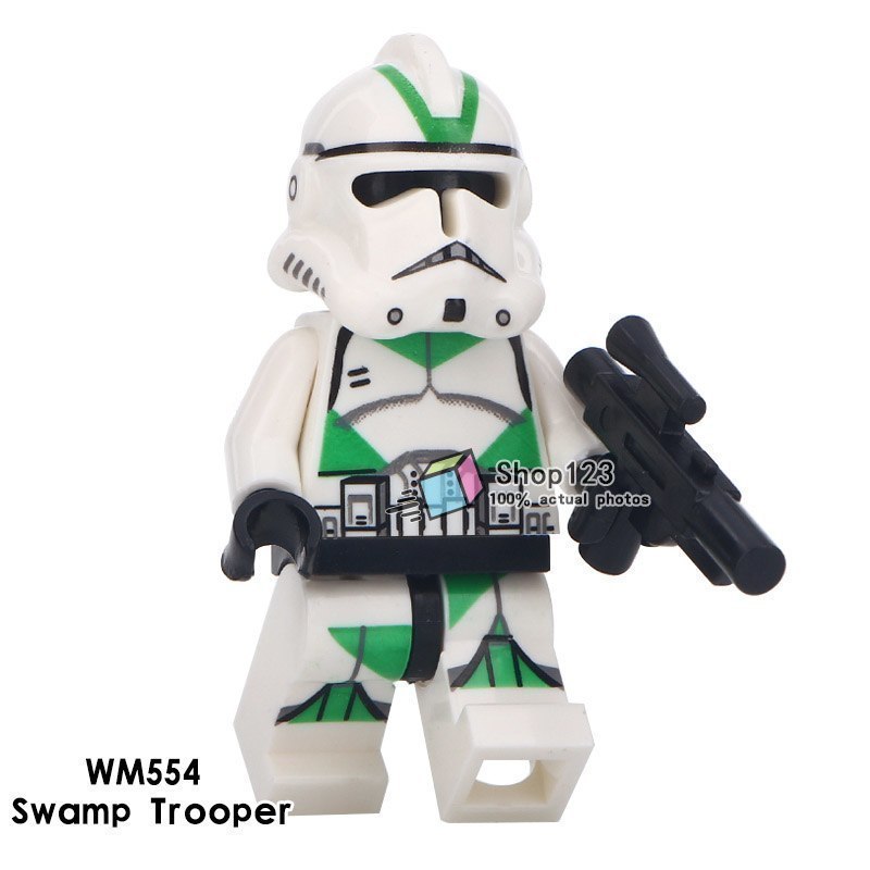 100pcs/set Star Wars Swamp troopers The 442nd Siege Battalion ...