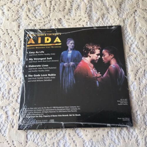 Aida Original Broadway Cast by Original Cast Elton John & Tim Rice's CD ...