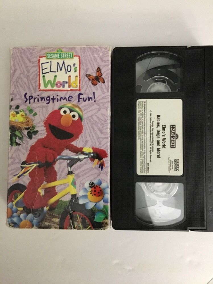 Elmos World-Springtime Fun(VHS,2002) Sesame and similar items