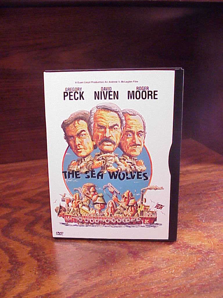 1980 The Sea Wolves Movie DVD, used, with Gregory Peck, David Niven ...