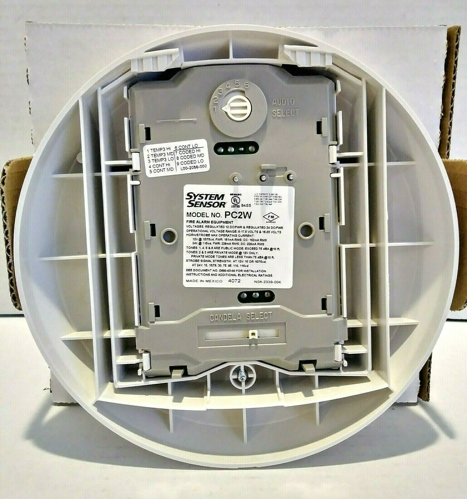 System Sensor SpectrAlert Advance PC2W - Fire Alarms